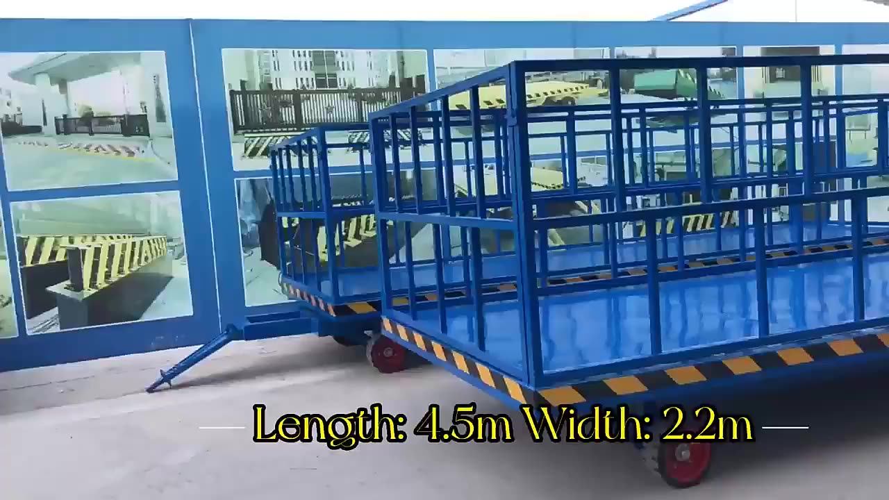 Customizable Four-wheeled Flatbed Truck New Steel Tractive Flatbed ...