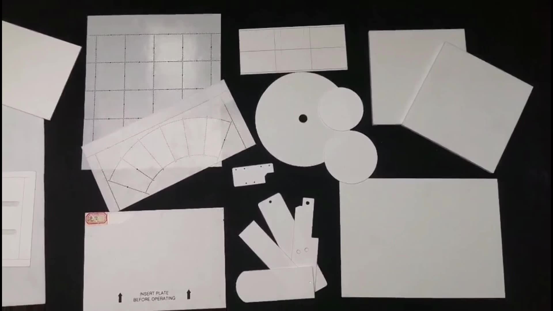 Laser Cutting 96% Alumina Ceramic Substrate Drilling Ceramic Sheet ...