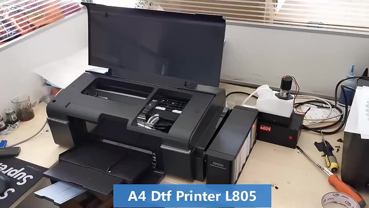 Small Business Machine Ideas Dtf Impresora A4 L805 Dtf Printer With ...