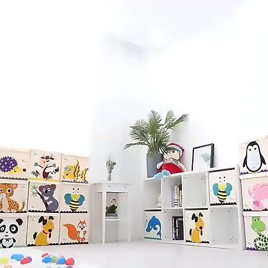 Decorative Soft Stackable Organizing Cubes Fabric Collapsible Closet ...