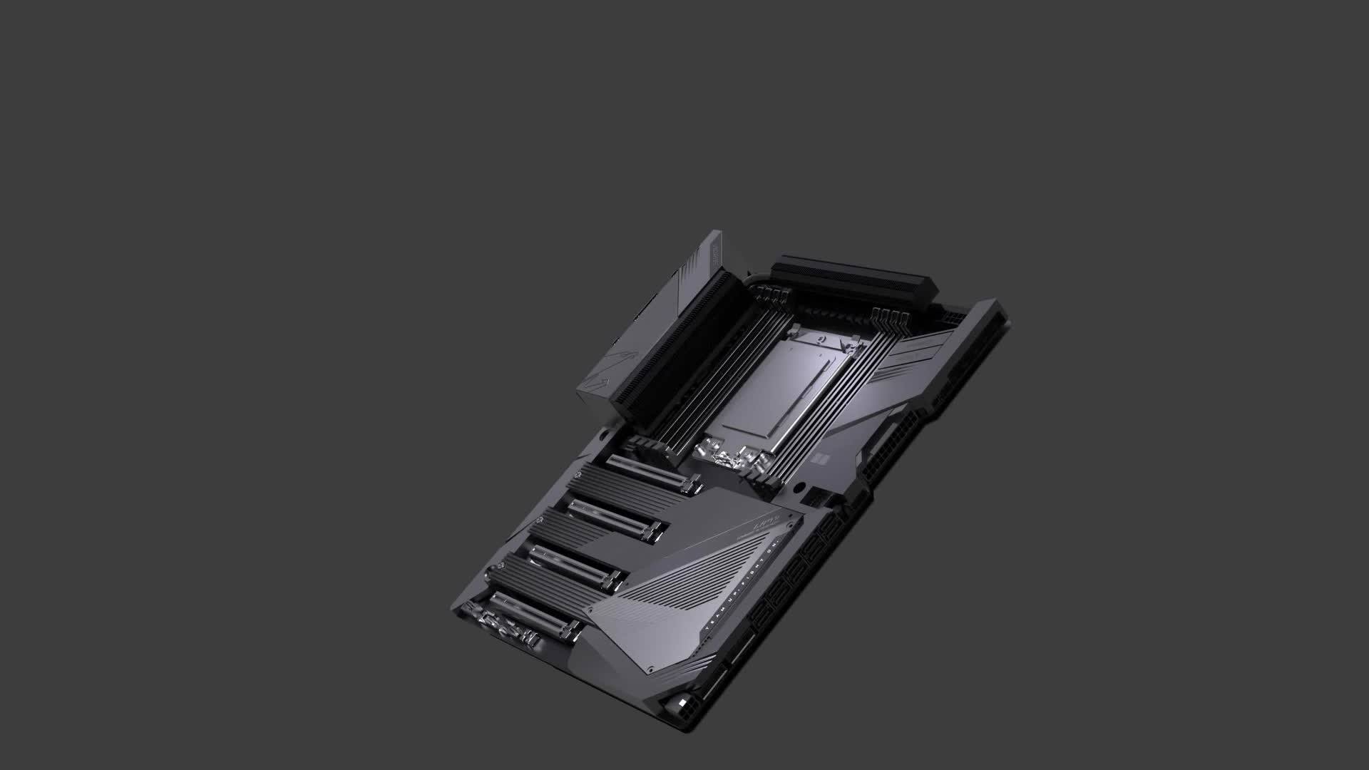 Gigabyte Amd Trx40 Aorus Xtreme With Amd Trx40 Chipset Support 3rd Gen ...