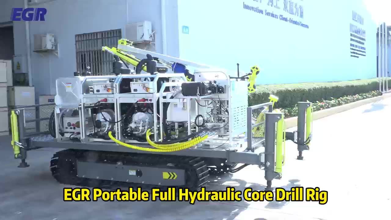 Ep550 Egr Portable Core Rig Full Hydraulic Core Drilling Rig Wire Line ...