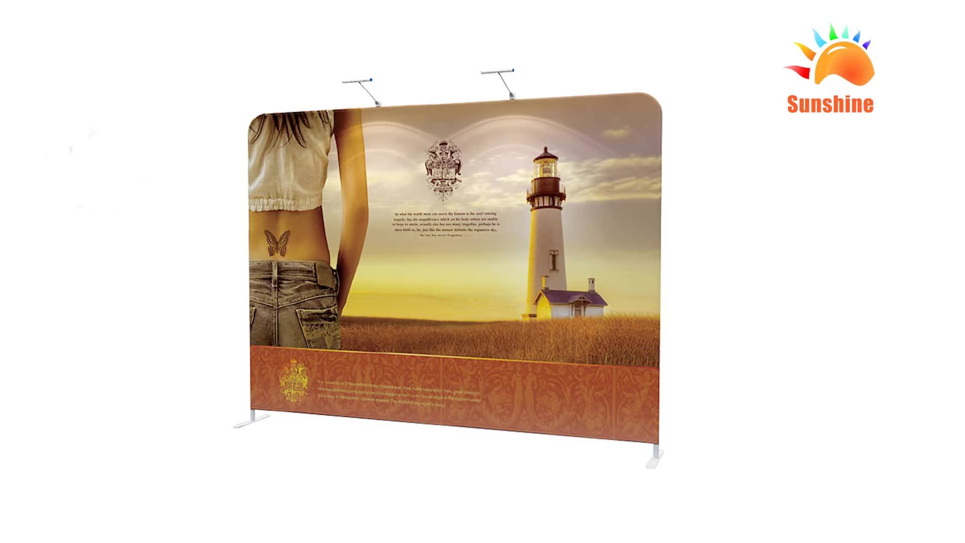 China Pop Up Printed Trade Show Booth 10x10 Display Backdrop Tension ...