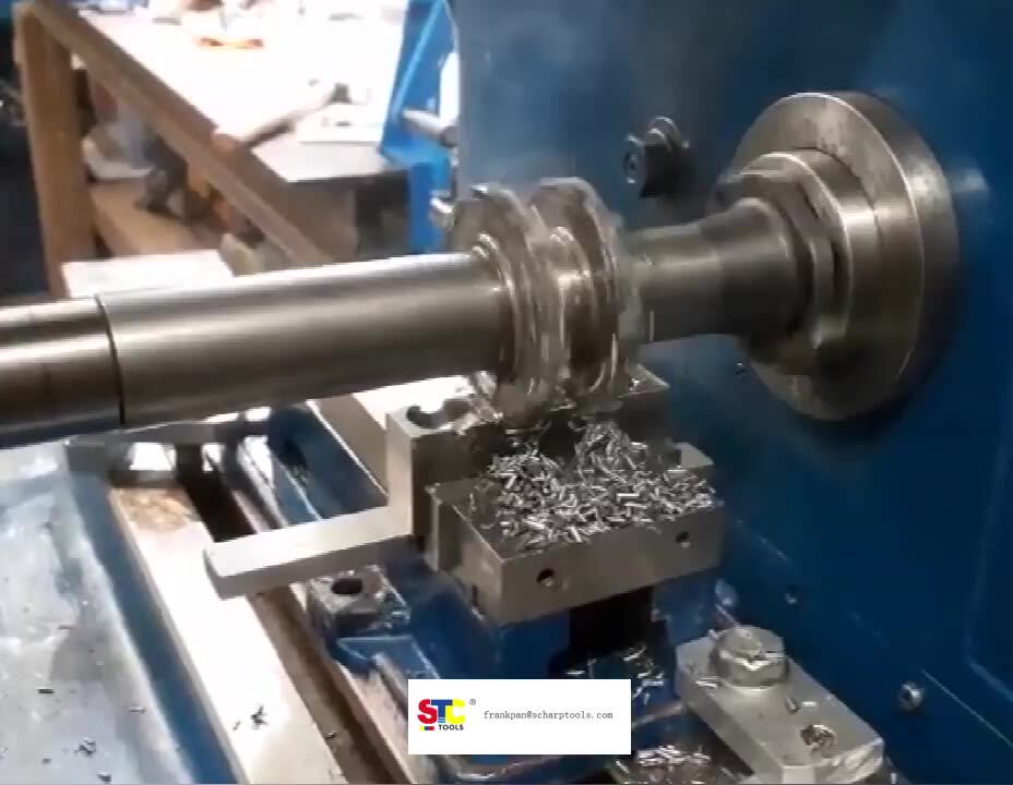 Straight Tooth Staggered Tooth Hss Tungsten Carbide Groove Slot Mill ...