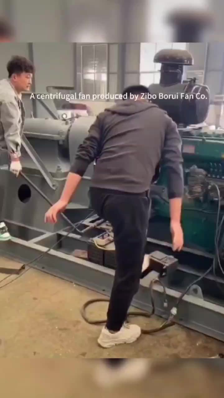 90 Hp Diesel Engine Driven Centrifugal Ventilator Electricity-free ...