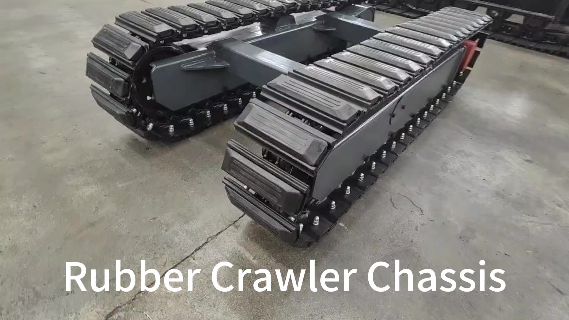 Mini Small Rubber Track Undercarriage 500kg 600kg 800kg 1t 2t For Small ...