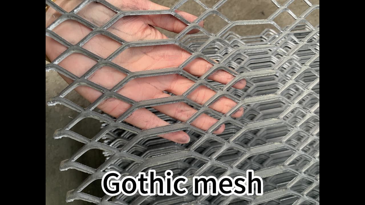 Heavy Duty Hot Galvanized Expanded Sheet Metal Wire Mesh Diamond ...