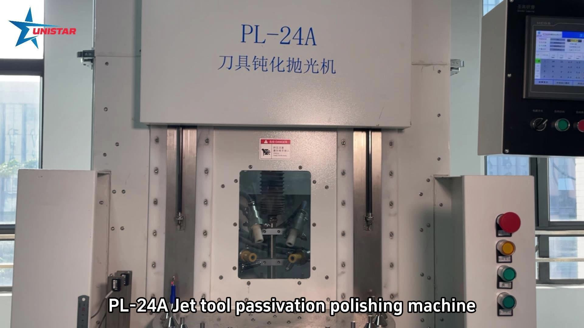 Pl 24a Jet Tool Passivation Polishing Machine For Carbide Cutter Tools ...