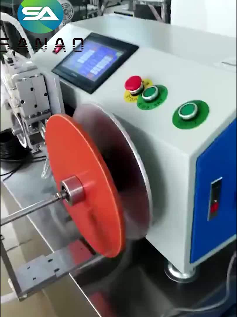 Fully Automatic Meter Measuring Cable Winding Cutting Tying Machine ...