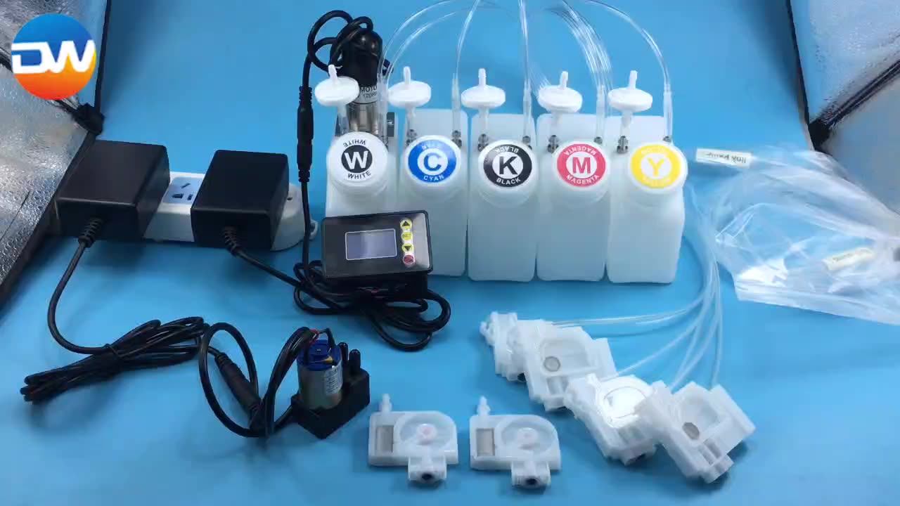White Ink Circulation Tank With Time Controller Stirrer Motor White Ink ...