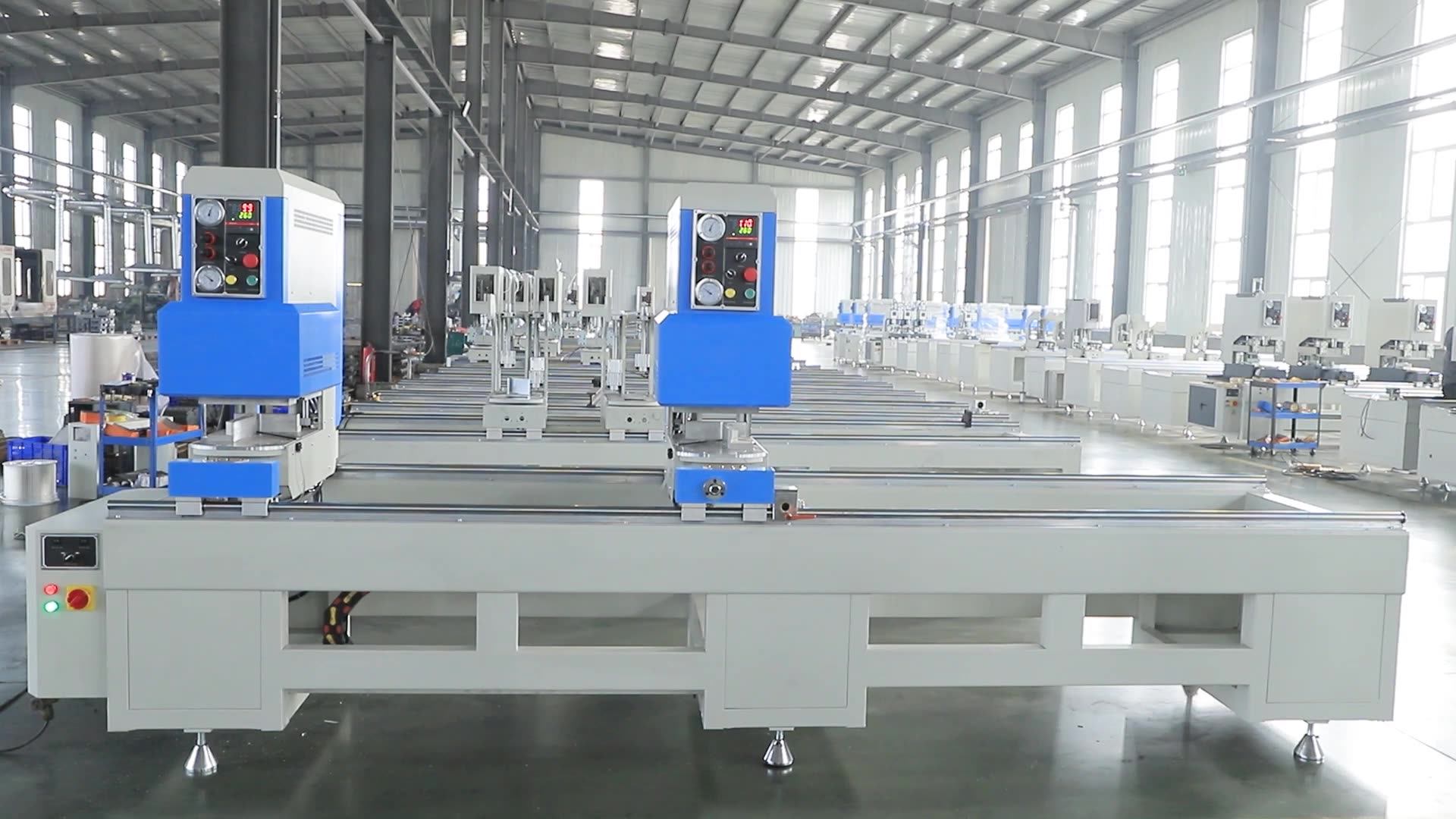 Factory Two Head Pvc Upvc Window Welding Machine Pvc Machines For Doors ...
