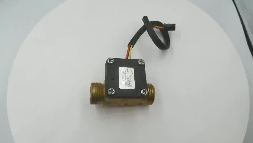 Hall Effect Turbine Water Meter Flow Sensor 1/2" 3/4" Magnetic Water ...