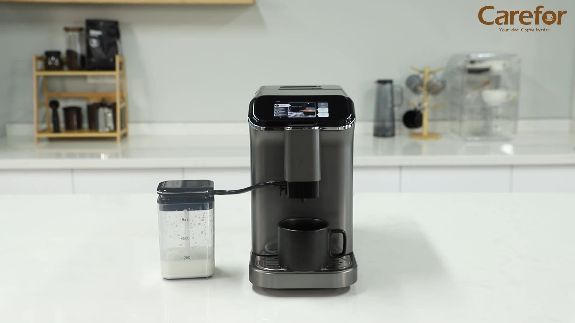 Home Office Expresso Coffee Machine Espresso Maker Professional Semi ...