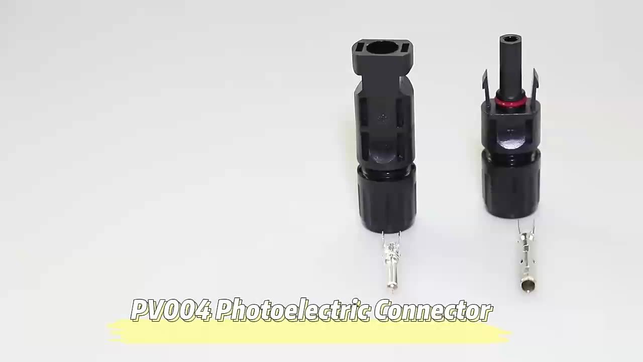 Tinned Copper 2 Pin Male Female Connector 1000v 30a Pv004-en Pv Solar ...