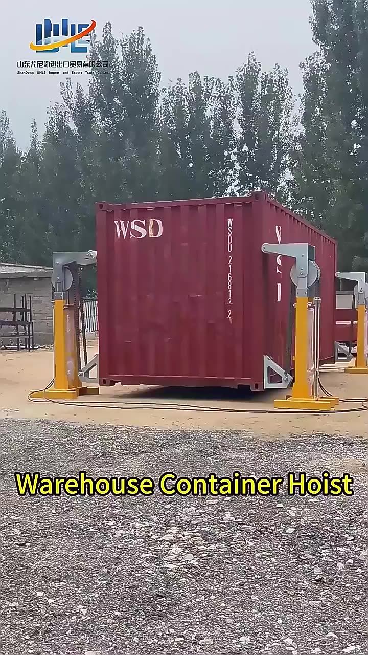 40ft Container Lifting System Double Layer Rust Proof Forklift Style ...