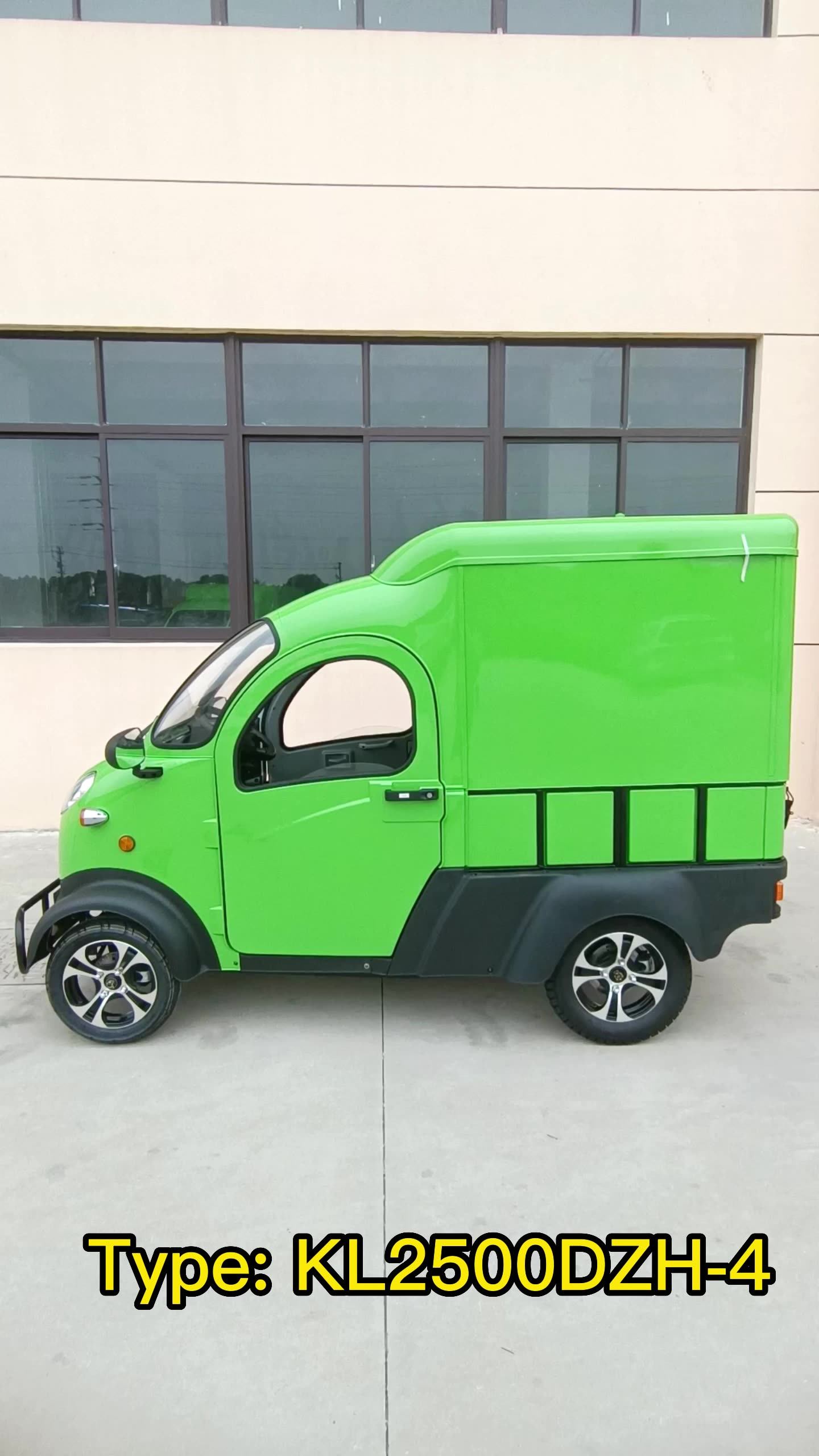 2500w High Quality Electric Cargo Quadricycle Cargo Quadricycle For ...