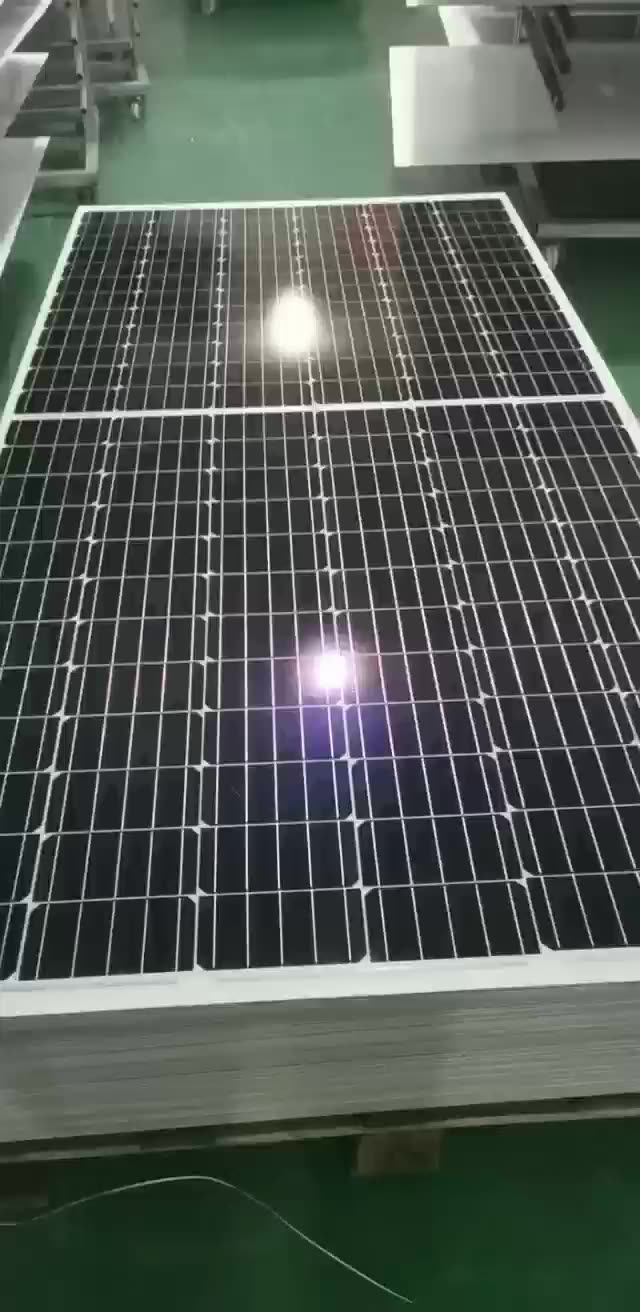 Mono 48v Solar Panel Black 100w 300w 460w 500w 540w 600w 650w 700 Watt ...
