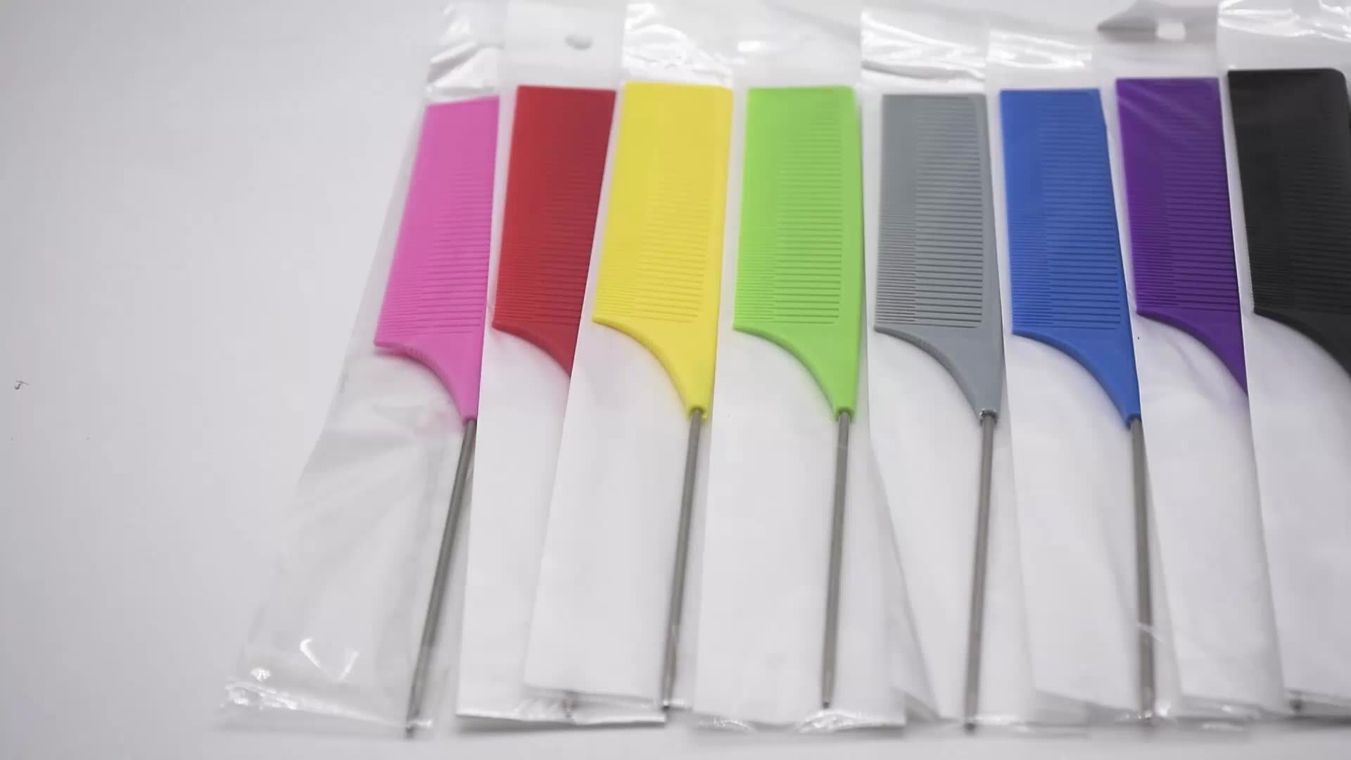 Wholesale Hair Highlighted Precision Parting Comb Haircomb Rat Tail ...