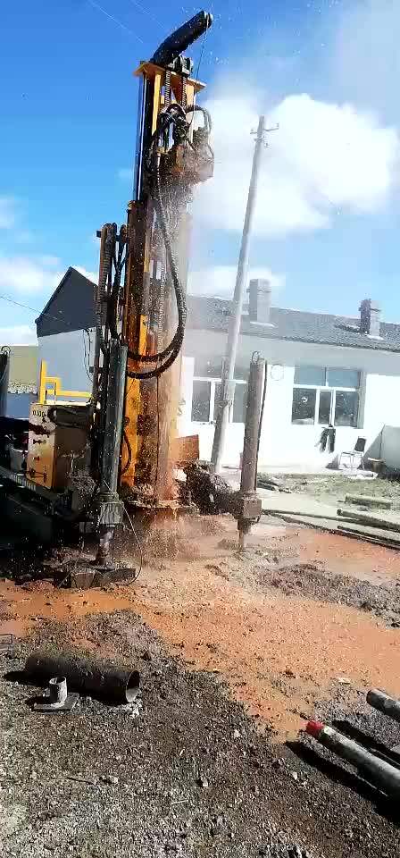 Full Hydraulic Earth Drilling Machine /mountain And Rock Drilling ...