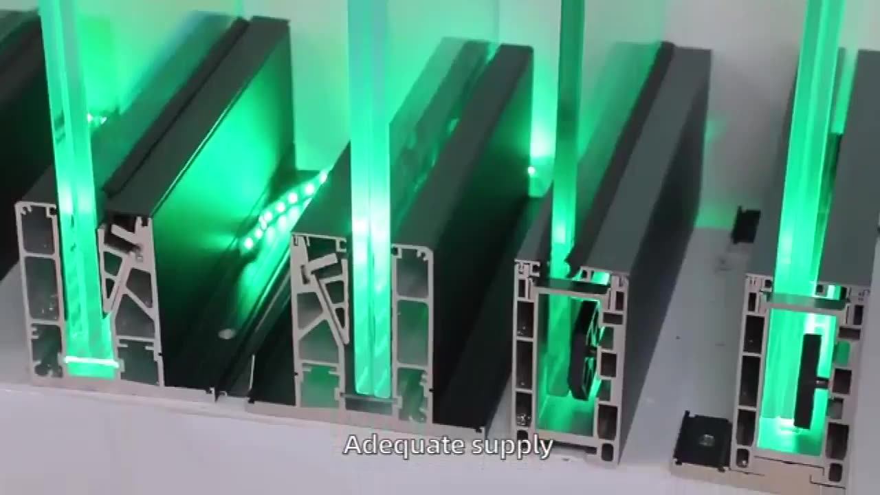 Szg U Channel Glass Balustrade Railing System Aluminum U Channel Base ...