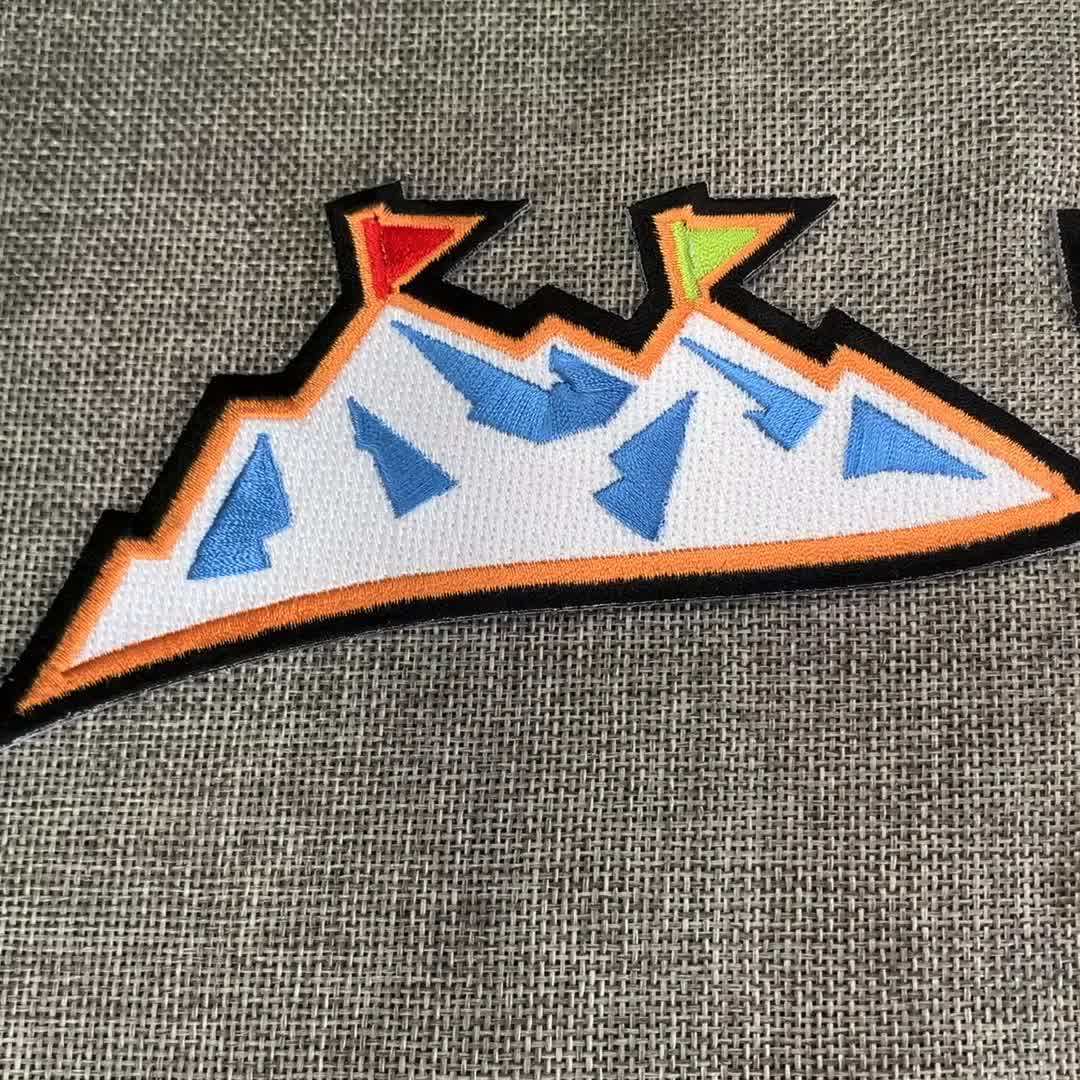 Colorful Letter Shoes Patch Iron On Custom Shoe Patches For Clothing ...