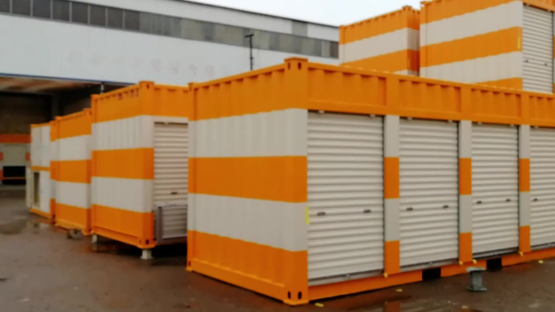 Iso Certified Standard Roller Up Shutter Door Side Open Dry Cargo ...