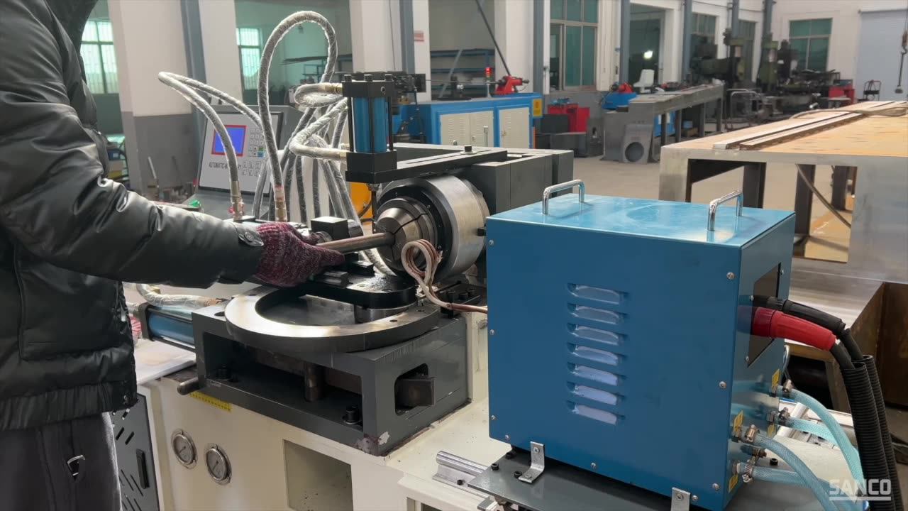 Rf Heating High Frequency Tube Pipe End Closing Sealing Machine Round ...