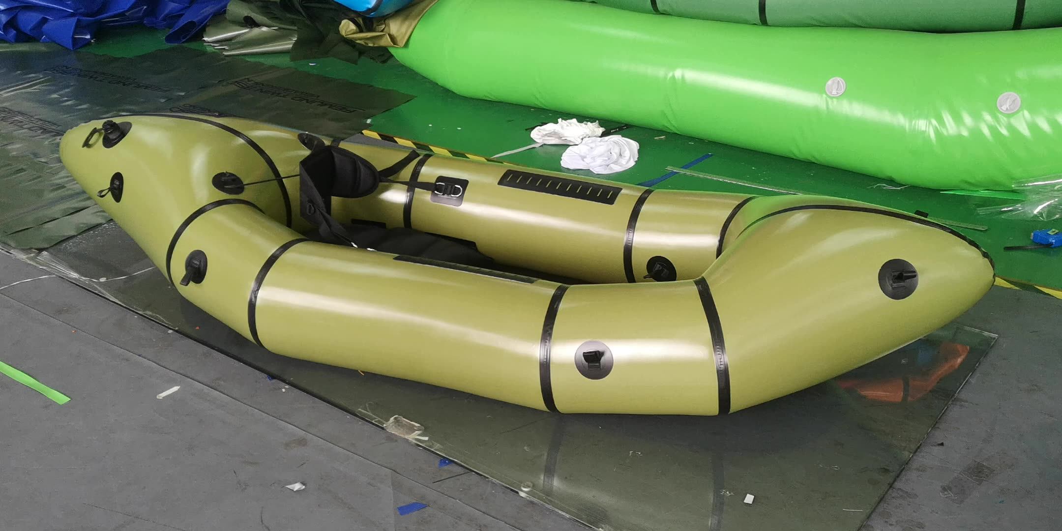 Mission Boat Gear Tpu Inflatable Packraft Ultralight Inflatable Rafting ...