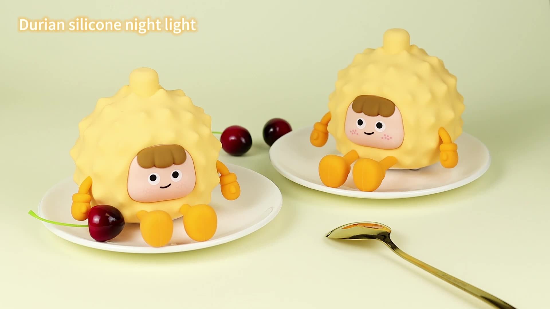 Hot Sale Fruit Durian Led Night Light Kids Baby Bedroom Party Birthday ...