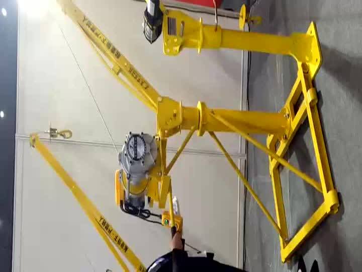 500 Kg Full Angle Portable Lifting Machine Construction Crane - Buy ...