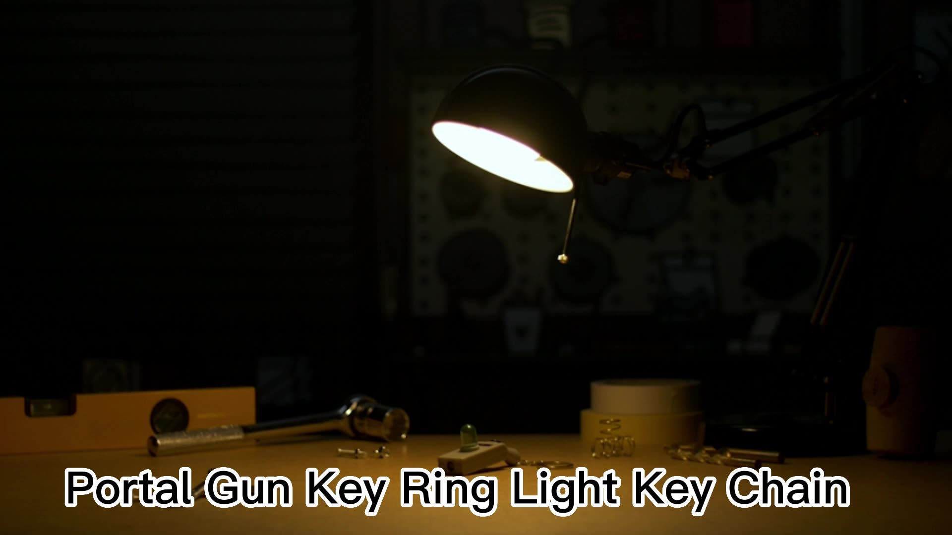 Rick And Morty Portal Gun Key Ring Light Key Chain Surrounding Portal ...