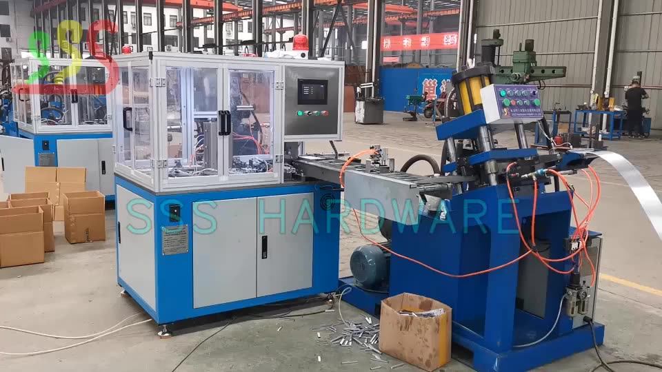 Staple Production Line Wire Flattening Machine/wire Band Making Machine ...