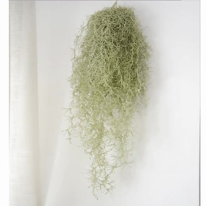 Zero Wholesale Greenery Air Grass Artificial Hanging Grass Wall ...