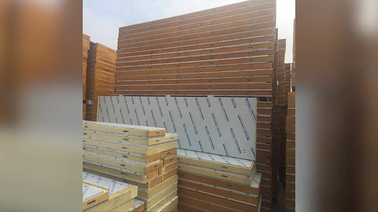Factory Direct Sales/fire Insulation/ Pu Cam Lock Sandwich Panel /cold ...