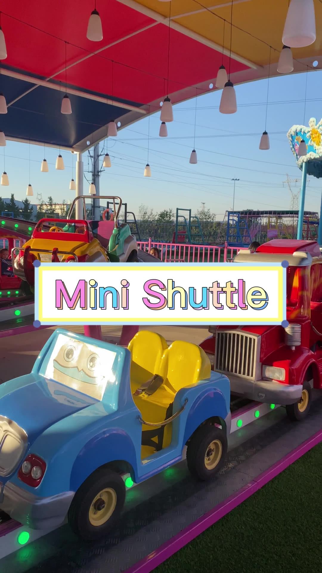 Great Fun Outdoor Amusement Park Rides Roller Coaster Mini Shuttle ...
