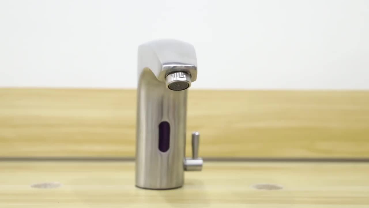 Automatic Sensor Bathroom Wash Basin Water Sink Faucet Tap System ...