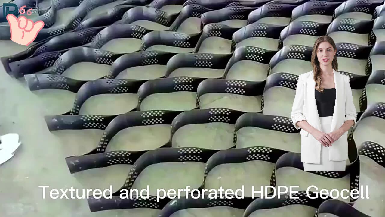 Hdpe For Retaining Walls Protect And Landscape Project Geocell - Buy ...