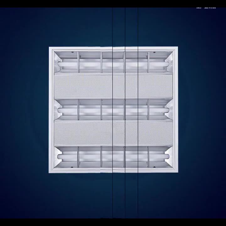Hot Sale Grille Panel Light 600x600 Including 3pcs 9w Fluorescent Light ...