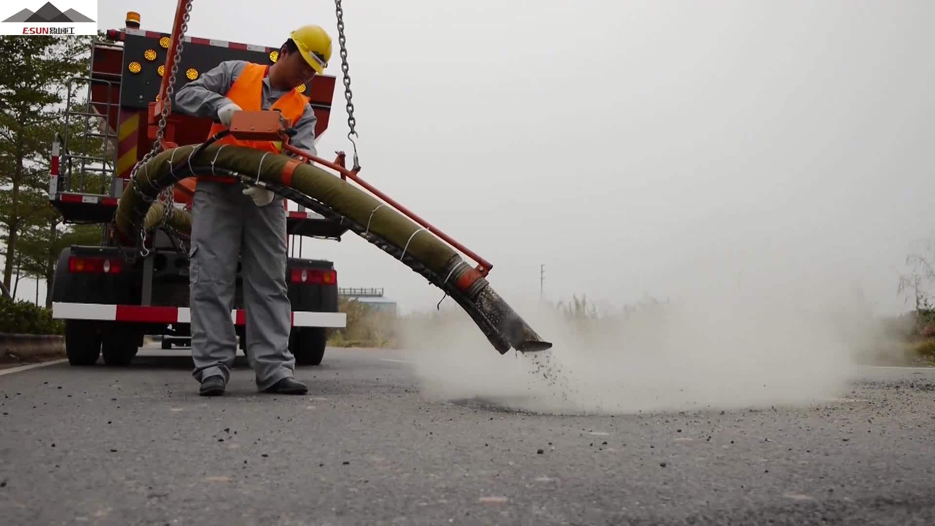 Esun Pavement Cracks Jet Patcher Pothole Filling Repair Machine - Buy ...