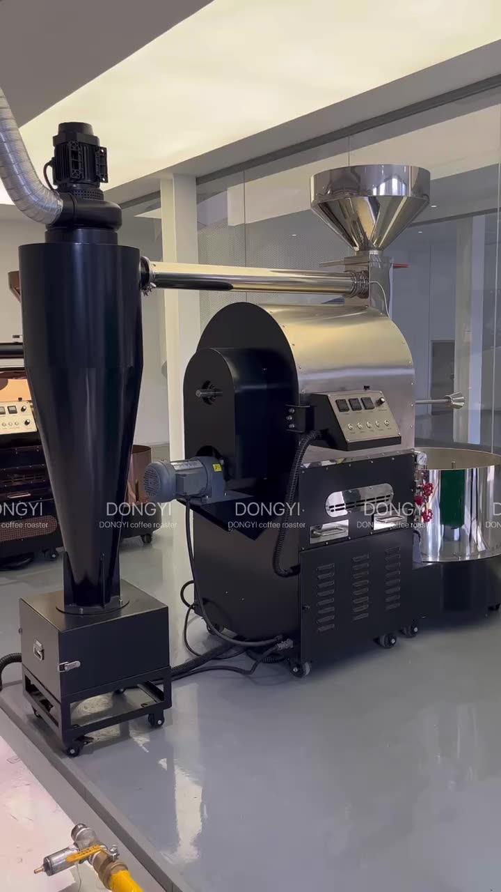 Dongyi 30kg Coffee Roaster 20kg Automatic Commercial Coffee Roaster Gas ...