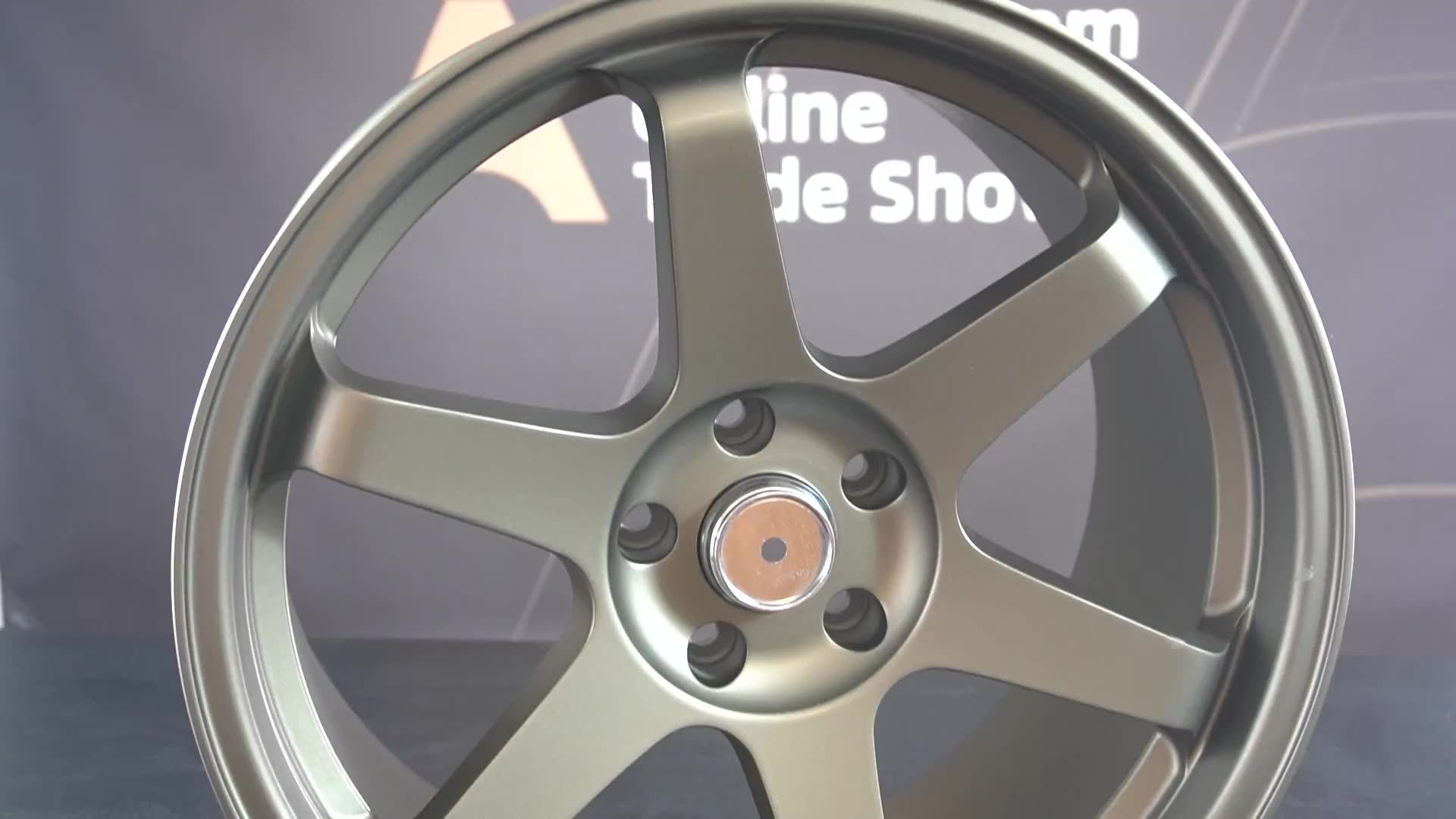 16 17 18 Inch Staggered 5x112 Pcd Deep Dish Alloy Car Wheel For ...