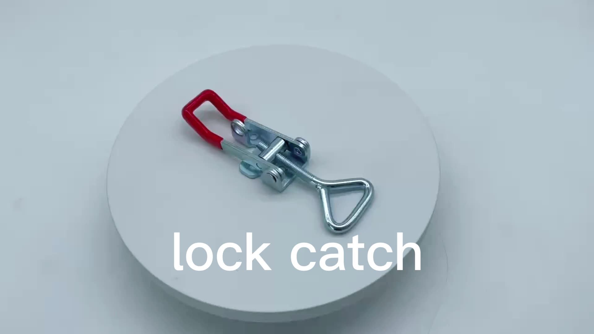 Spring Loaded Toggle Latch Hasp Iron Plated Nickel Silver Catch Hasp ...