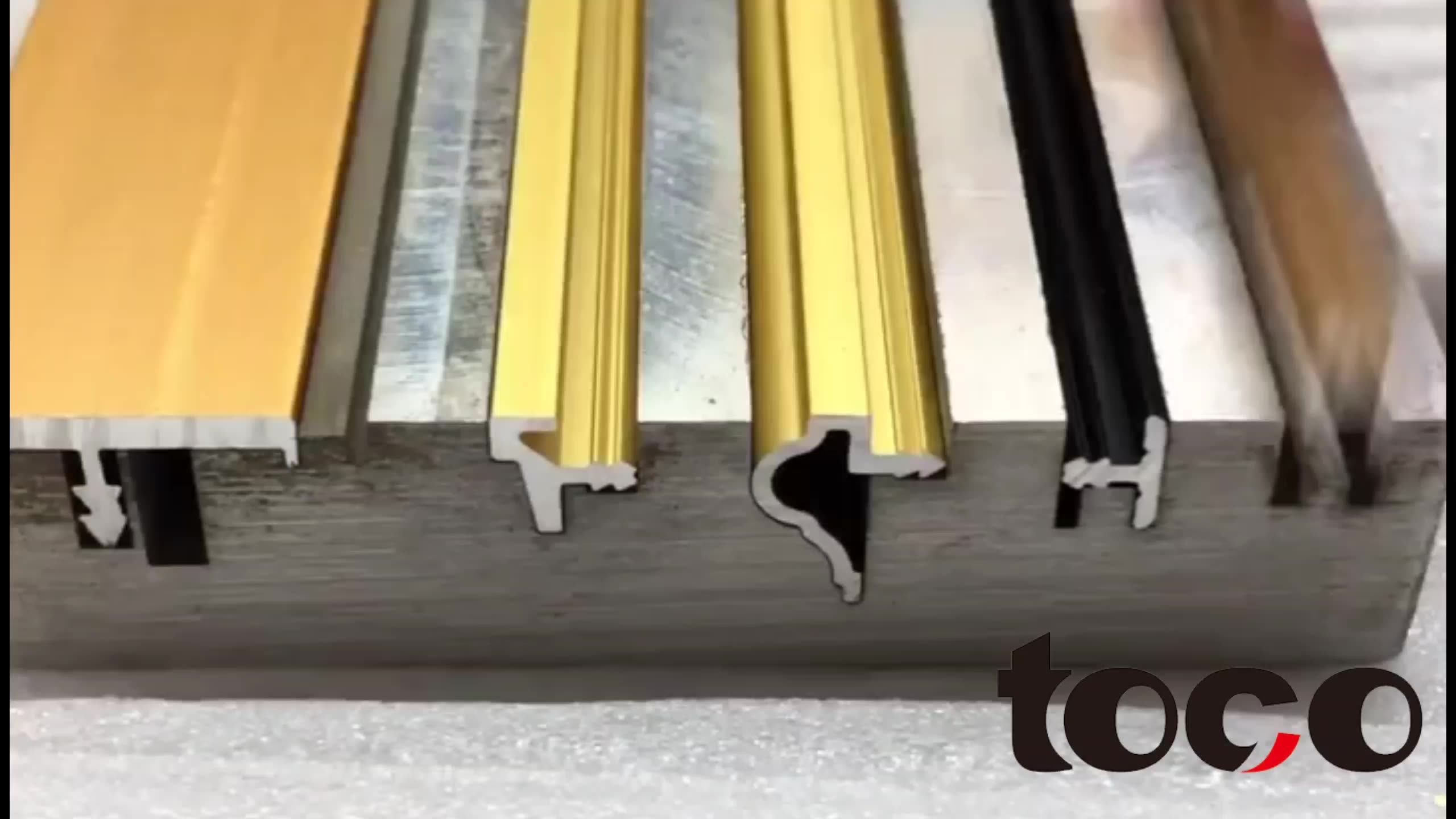 Toco 18mm U Channel Sheet Metal Edge Molding Trim Tile Trim U Shape T ...