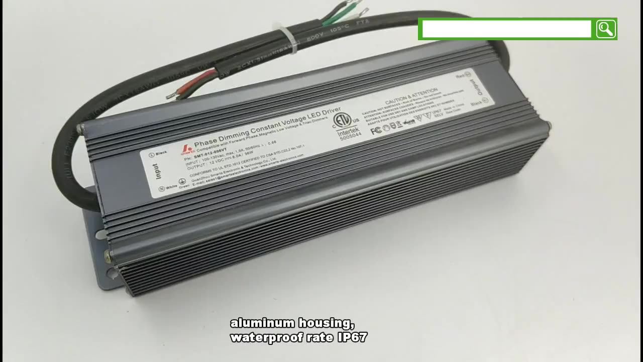 12v Intertek Led Drivers Dimmable Waterproof With Ip67 Metal Case Led ...
