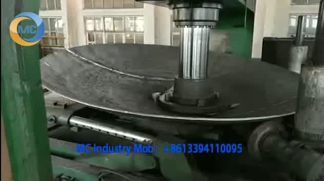 Tank Dished End Forming Flat Head Flanging Machine - Buy Dished End ...