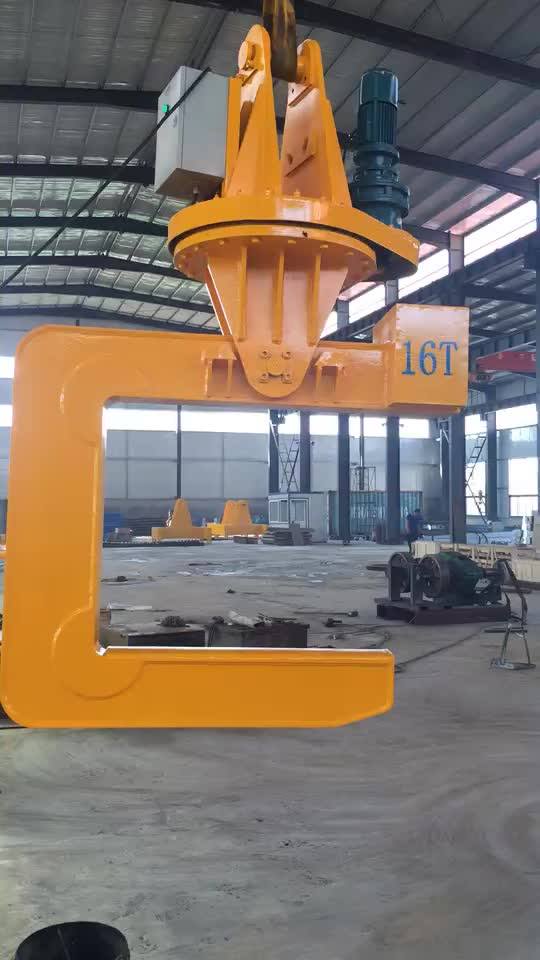 Quality Assurance Quick Adjust Flat Lifting Type Hook(coil Clamp) Steel ...