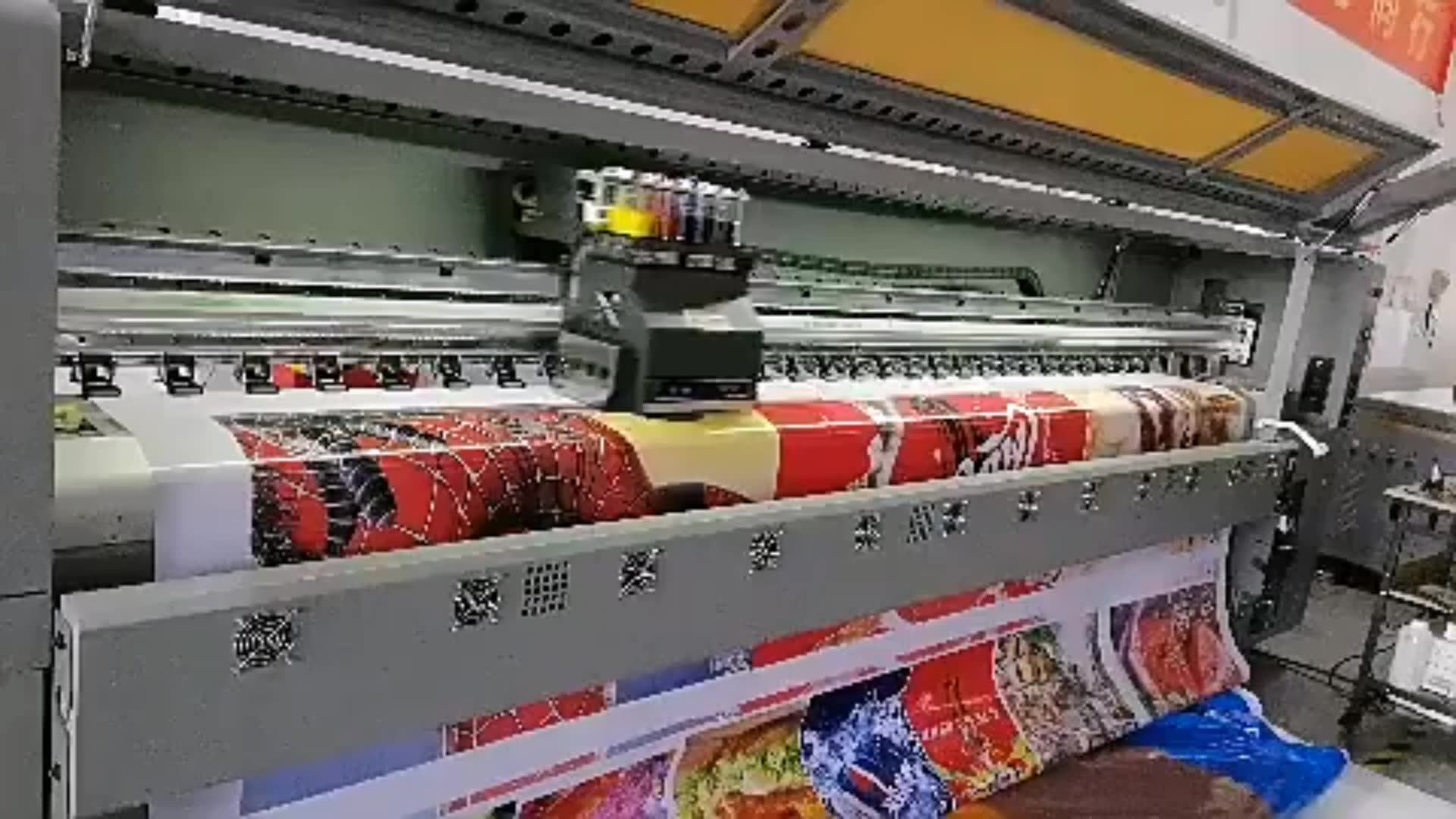 Large Format Solvent Printer 3.2m Machine Fortune Starfire Heads Vinyl ...