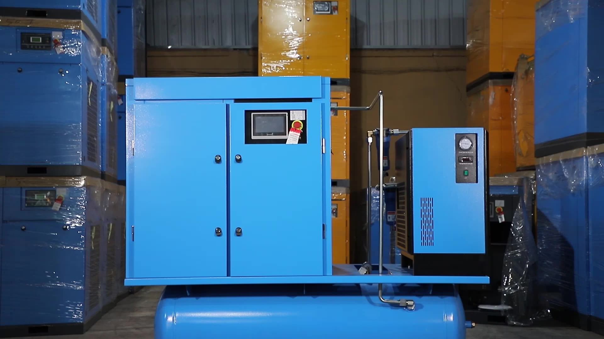 Professional Screw Compressor 15 Kw 20hp Rotary Air Compressor ...