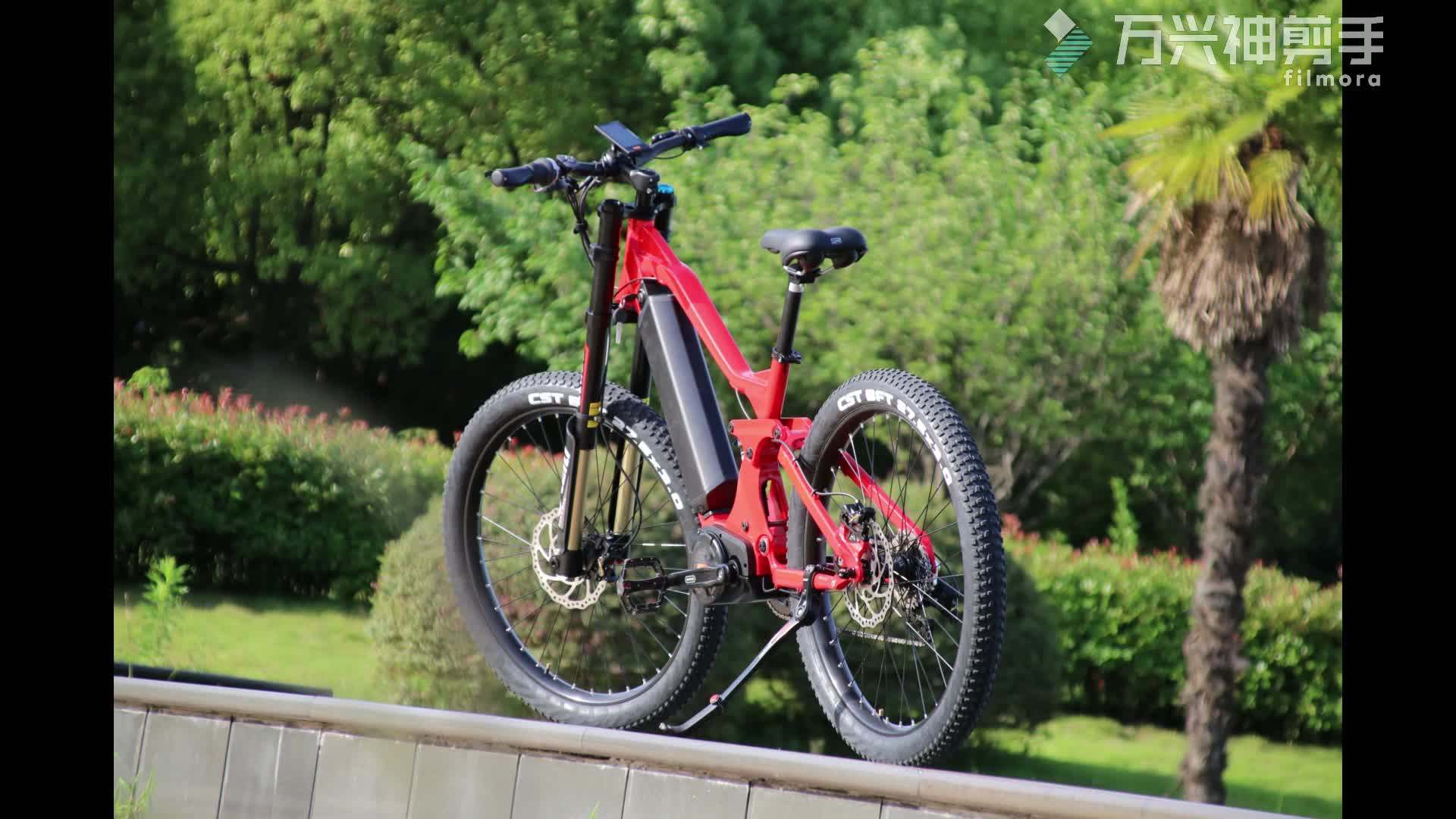 Mtb Full Suspension Ebike 1000w Bafang Ultra G510 Mid Drive System ...