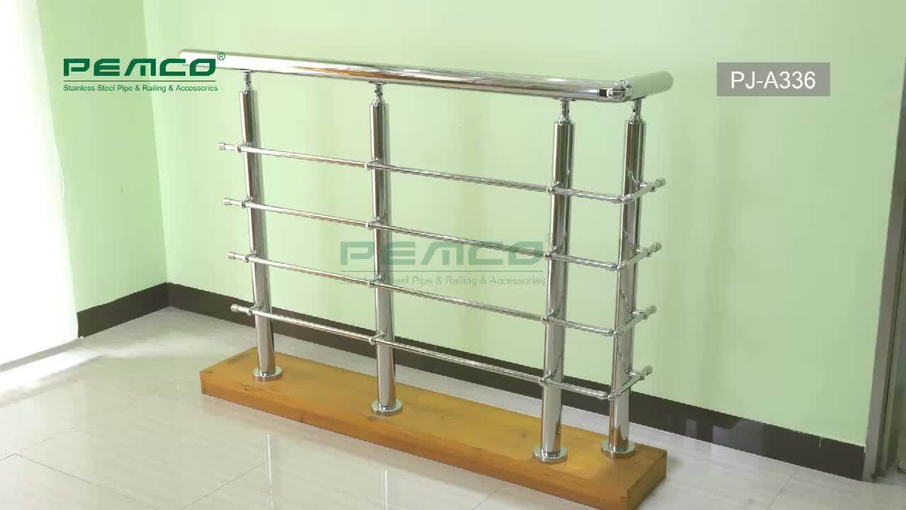Good Quality Custom Design Removable Pipe Railing Stainless Steel ...